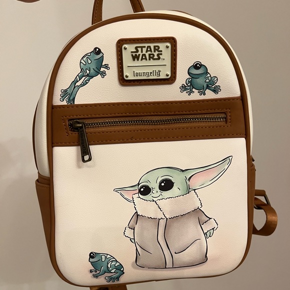 Bags | Very Rare Loungefly Star Wars Mandalorian Child Frogs Mini ...